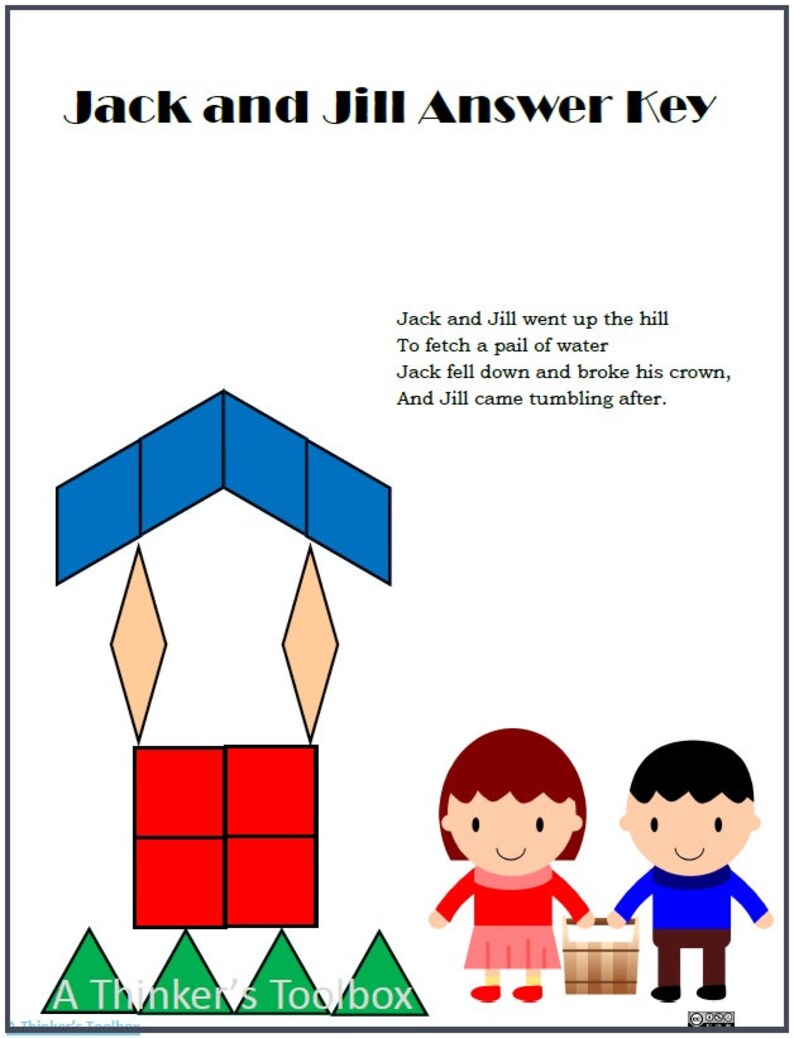 Nursery Rhymes Pattern Block Mat Printables & Worksheets - Etsy