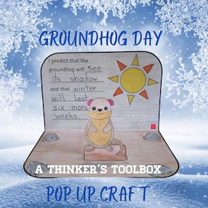 Groundhog Day Pop up Activity & Craft | Seasonal - Etsy