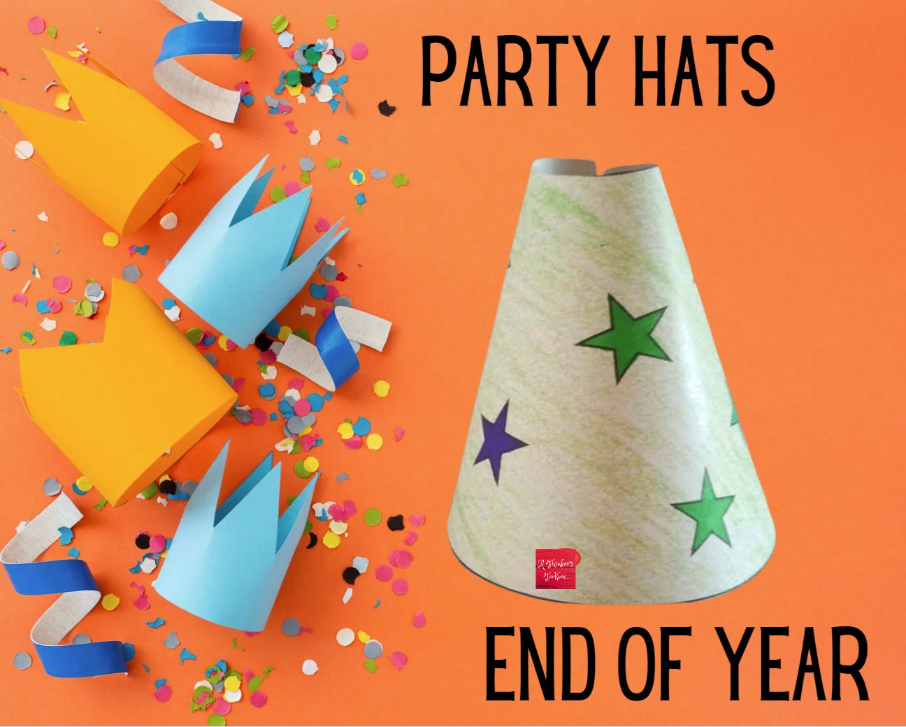 Party Hats Hands-on Activity | End of Year - Etsy