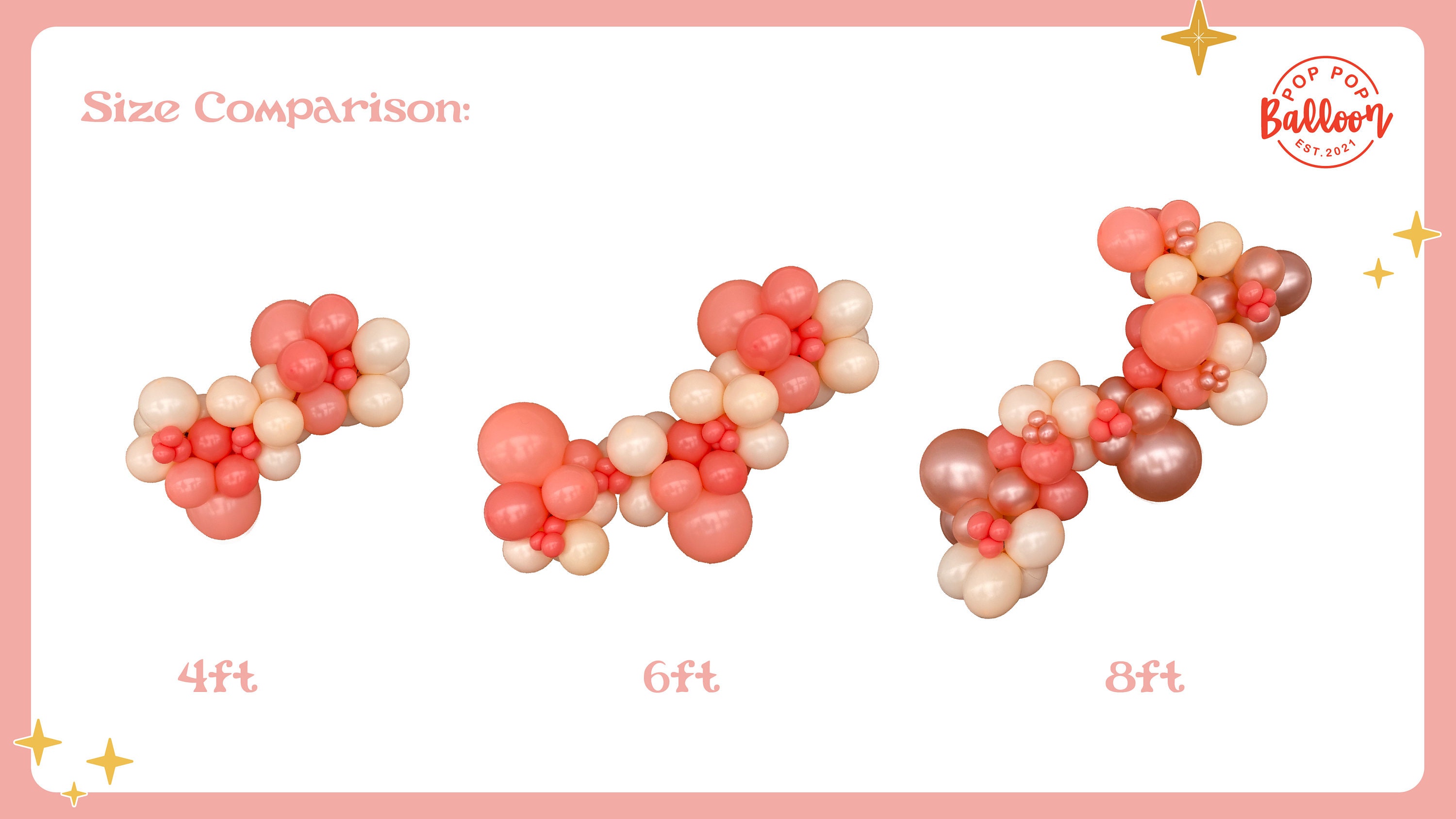 Coral Reef Balloon Garland - Etsy