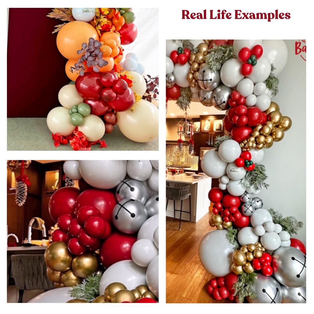 Deep Red Balloons – 5”, 12”, 18” Pack - Etsy