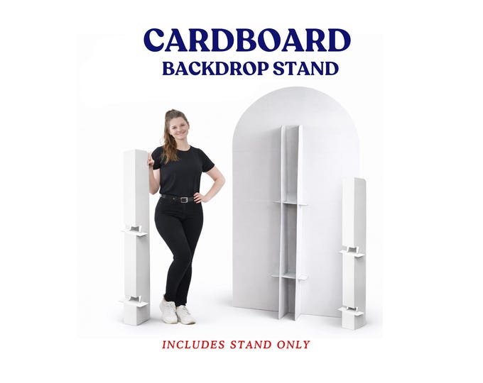CARDBOARD STAND for Foam Board and Card Board Props and Cutouts. Keeps ...