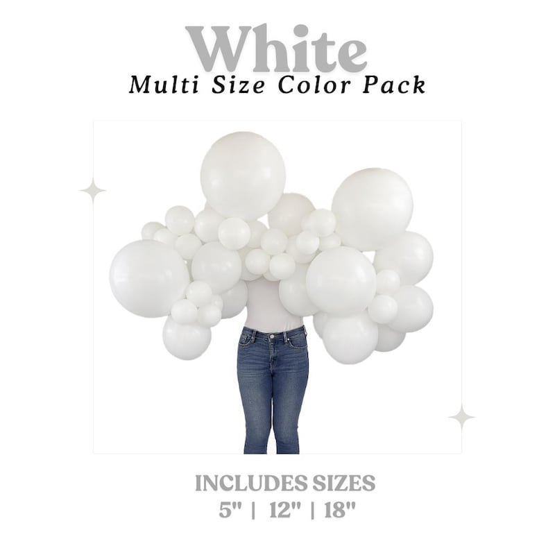 Balloon Garland Kit Blue - Etsy