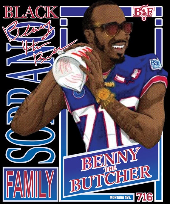 Benny the Butcher BSF X Bullalo Bills T-shirt - Etsy