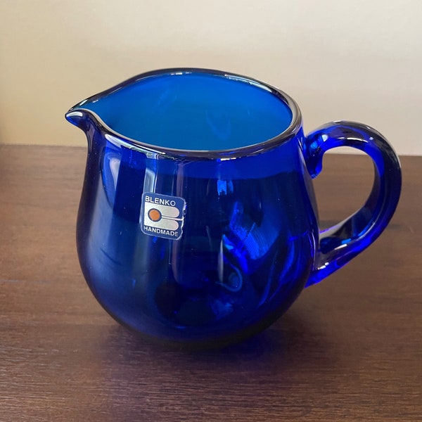 Blenko Pitcher - Etsy