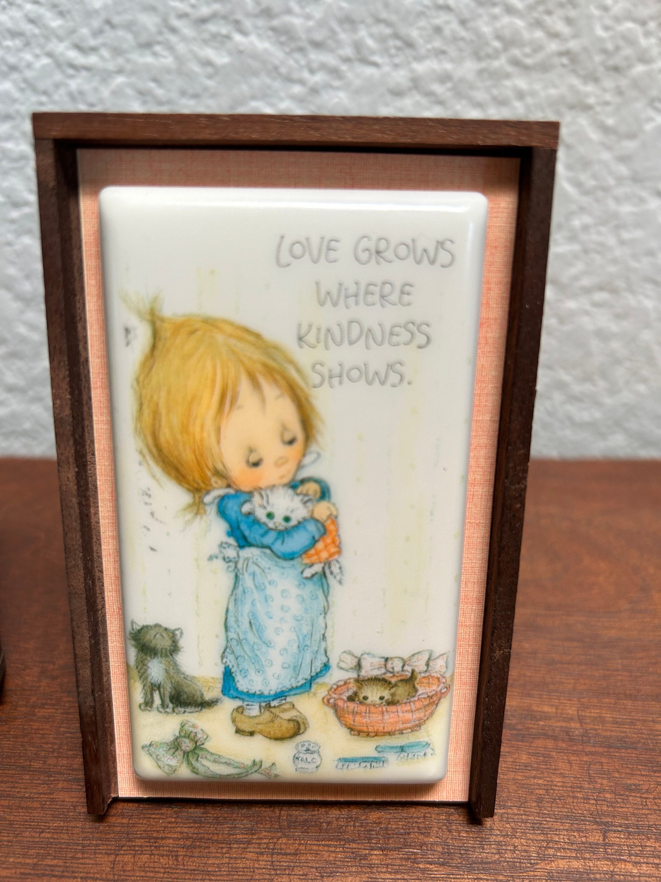 Vintage Small Desk Plaques. Hallmark 1980 - Etsy