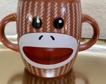 Sock Monkey Mug - Etsy