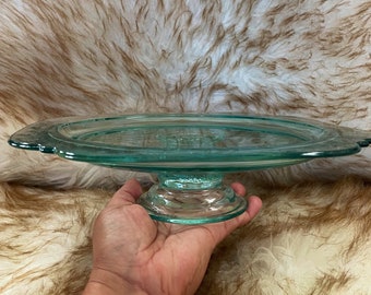 Turquoise Cake Stand | Etsy