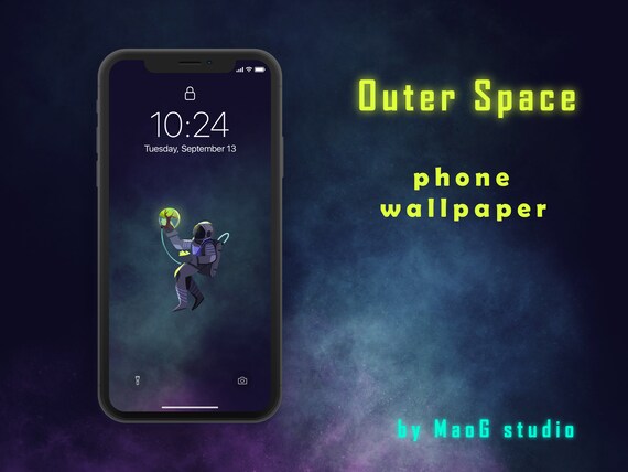 Galaxy Outer Space Smartphone Wallpaper Iphone and Android | Etsy