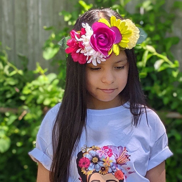 Mexican Flag Headpiece/ Mexican Themed Party Headband/ Fiestas Patrias ...