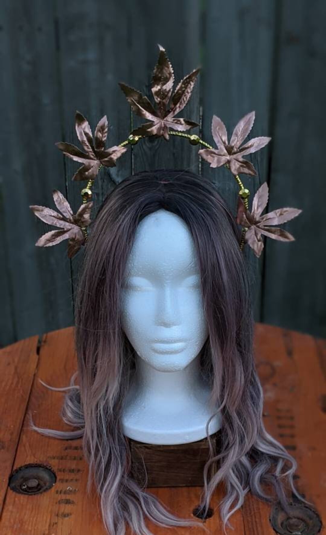 Marijuana Leaf Headpiece Cannabis Crown cannacrown Call Me - Etsy