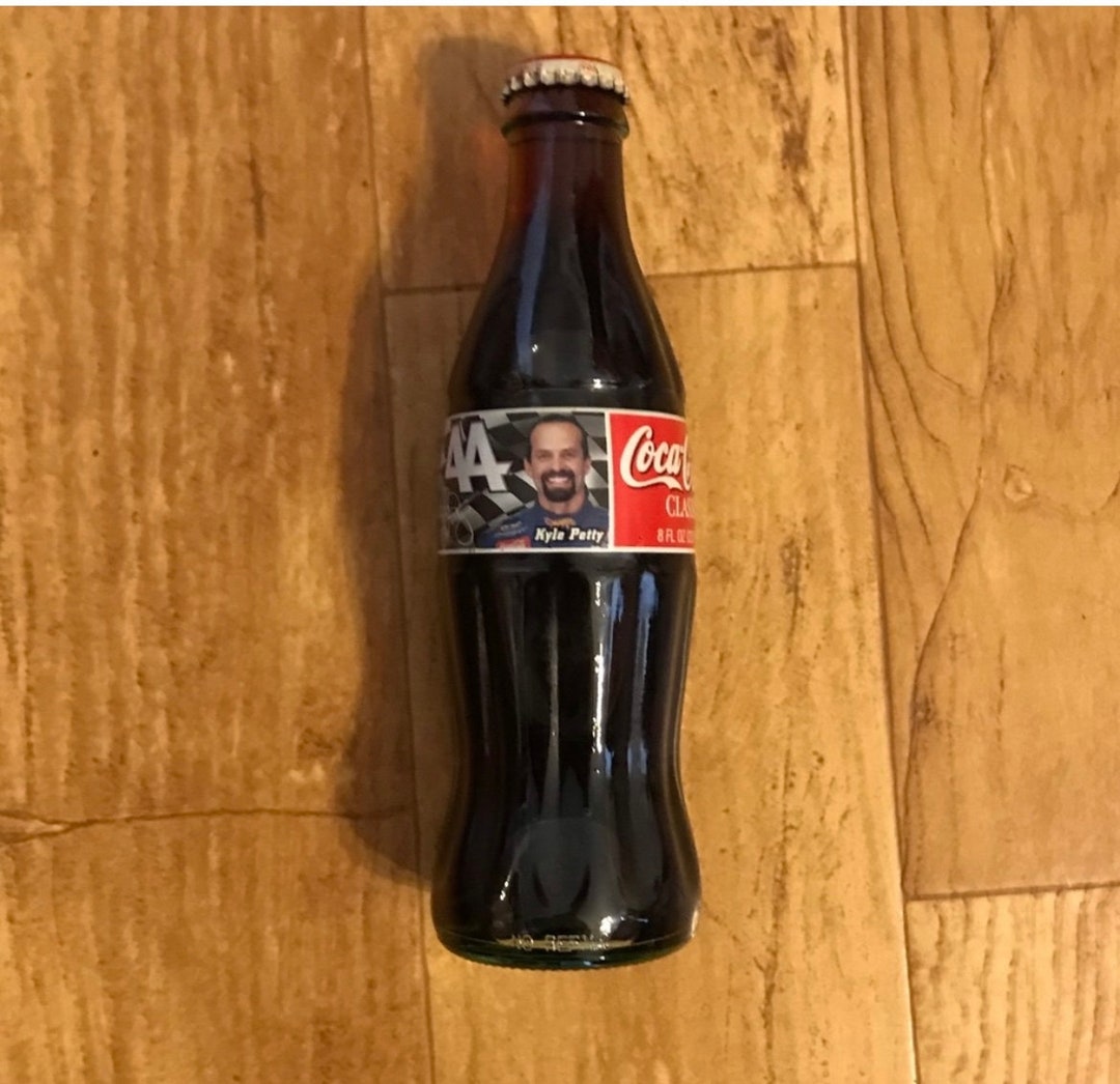 Vintage Collectible 1996 NASCAR Coca-cola Bottle #44 Kyle Petty Racing ...