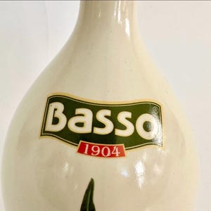 Italian Pottery Basso Olive Oil Decanter by Basso Benegiamo - Etsy