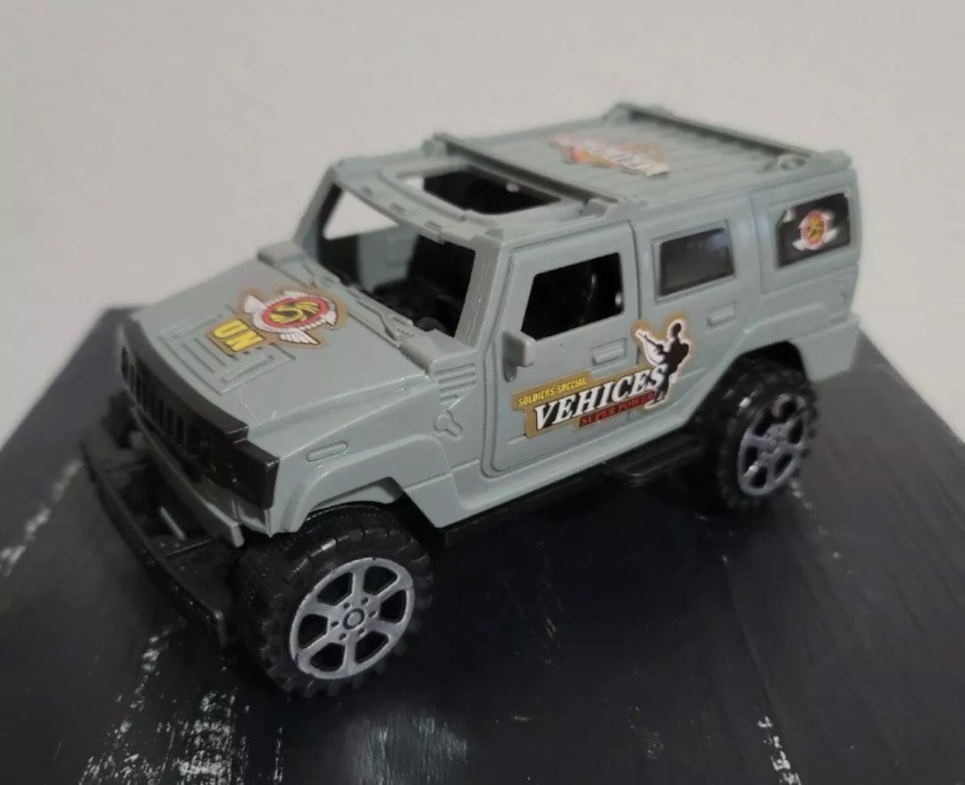 Soldiers Special Vehicles Military Army Grey Toy Jeep/truck Greenbrier ...