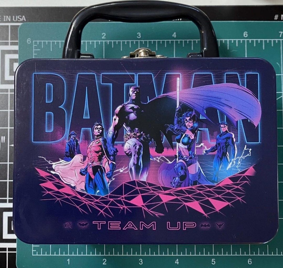Batman Team up Collector Small Tin/snack/trinket/keepsake Box by the ...