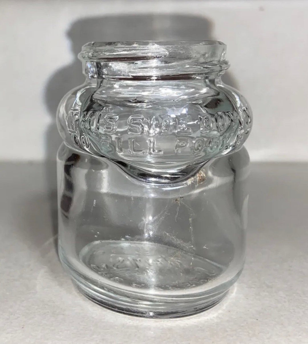 Vintage Collectible Sheaffer’s Skrip Ink Well Embossed PAT.17595866 ...