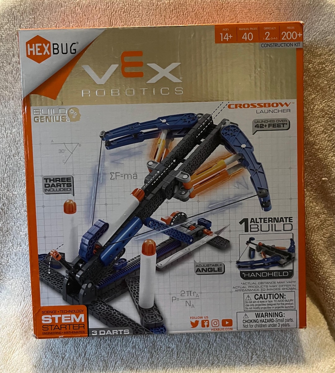 New Hexbug VEX Robotics - Robotic Crossbow Launcher Builder Stem Starter-y NIB - Etsy