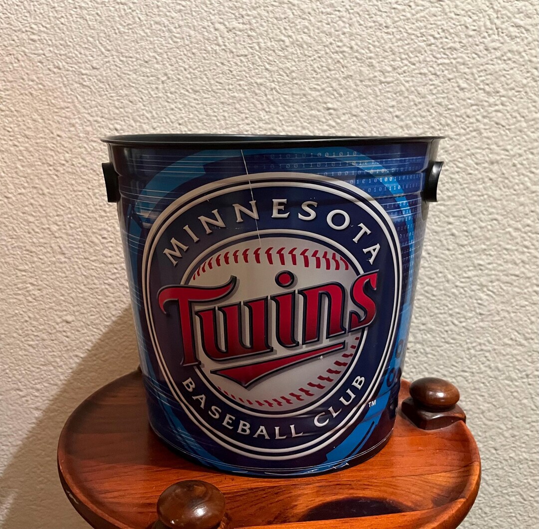 Vintage MLB Minnesota Twins Baseball Popcorn Bucket Reusable Durable ...