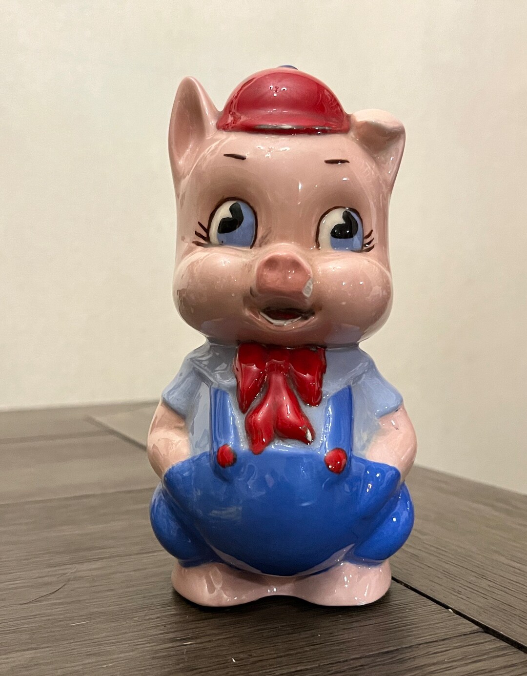 Vintage Porcelain Collectible Well Dressed Piggy Bank - Etsy