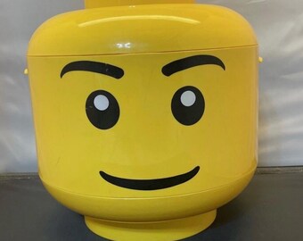 Lego Head Container/storage - Etsy