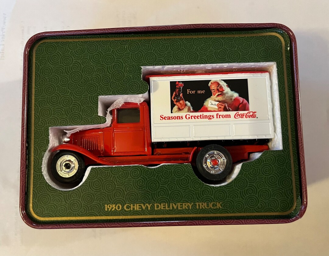 Vintage Collectible Coca-cola Authentic 1930 Chevy Delivery Truck ...