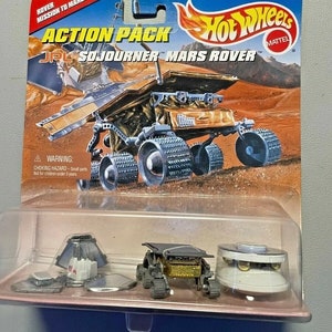 Vintage 1996 Hot Wheels JPL Sojourner Mars Rover Action Pack - Etsy