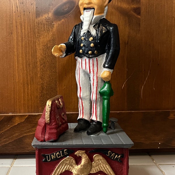 Uncle Sam Figurine - Etsy