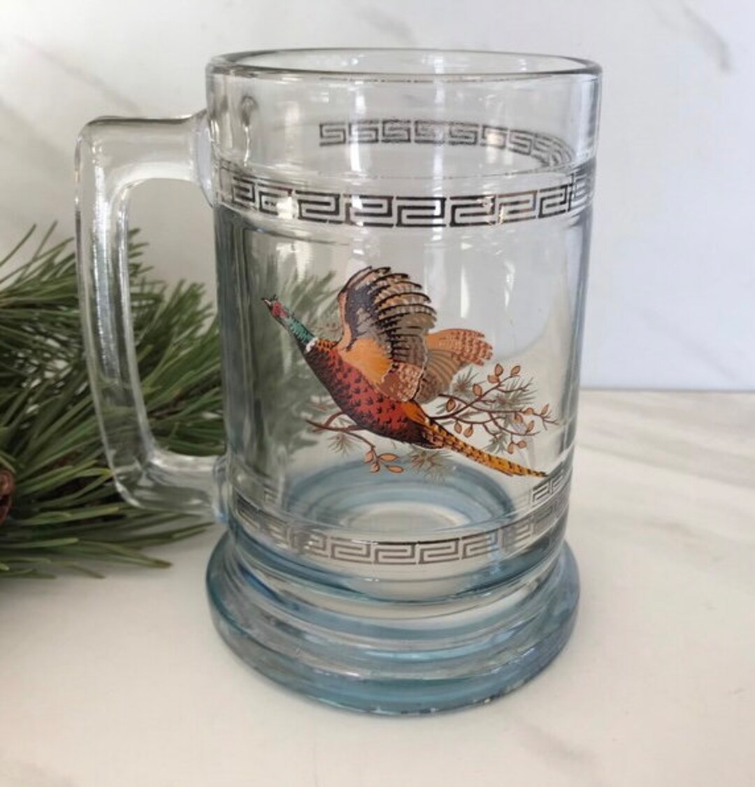 Vintage Collectible Princess House Pheasant Beer Mug/stein/tankard Wild ...