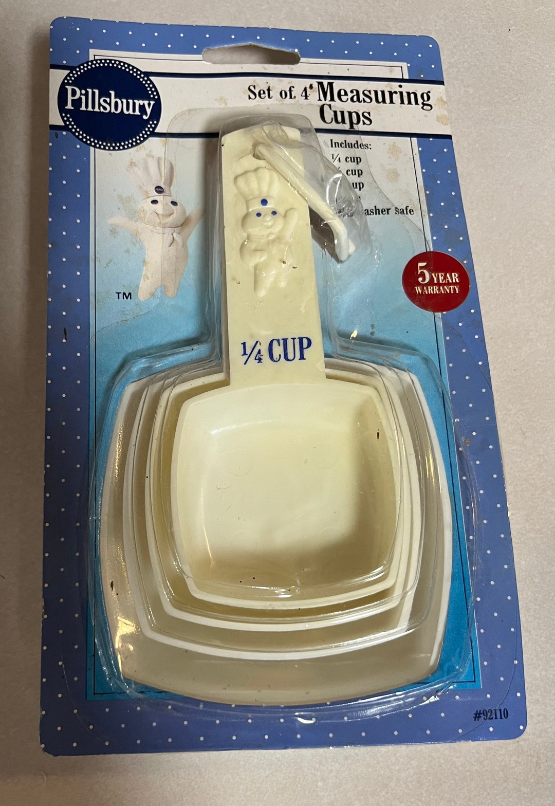 Vintage Collectible Pillsbury Doughboy Measuring Cups - New in Package ...