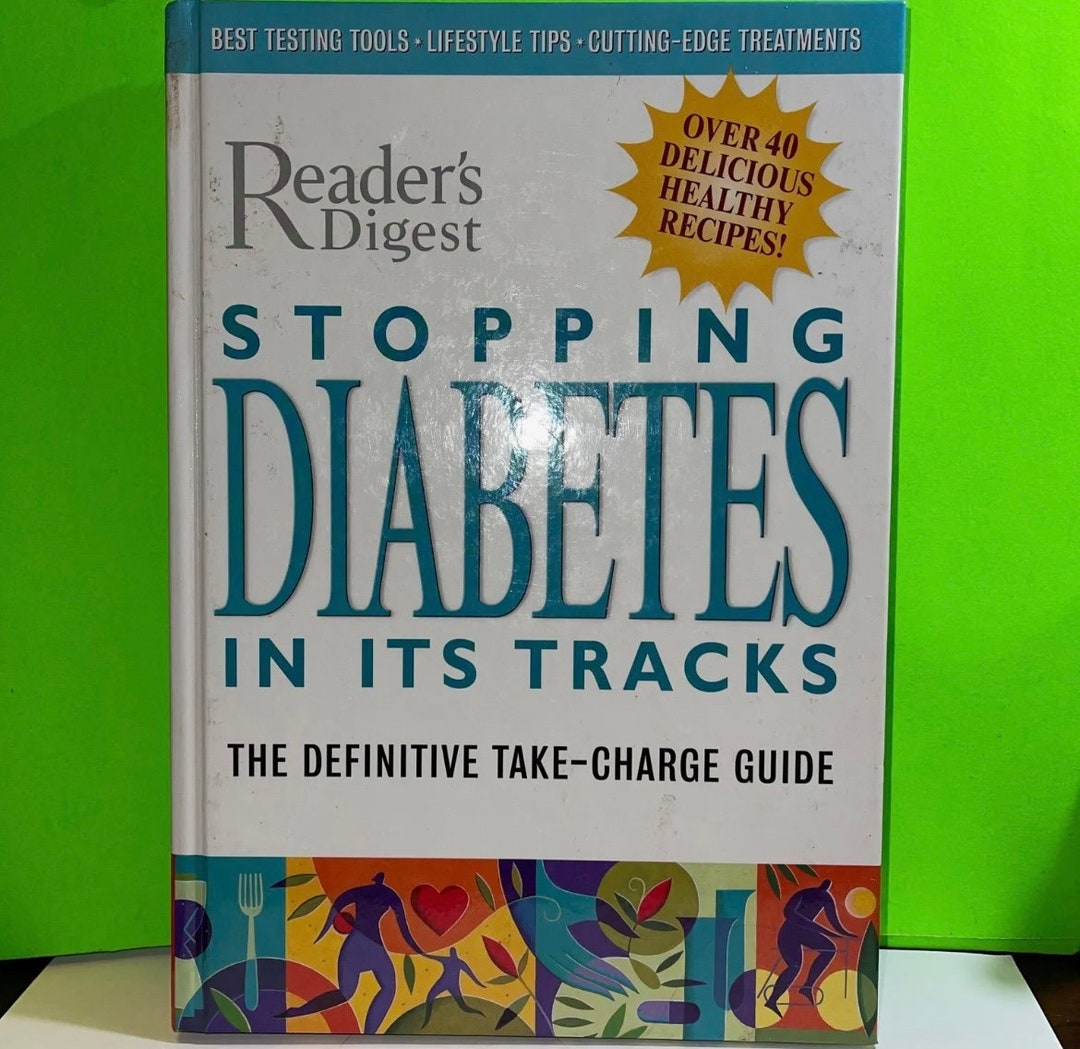 Readers Digest Book - Stopping Diabetes in It’s Tracks - Hard Cover - Etsy