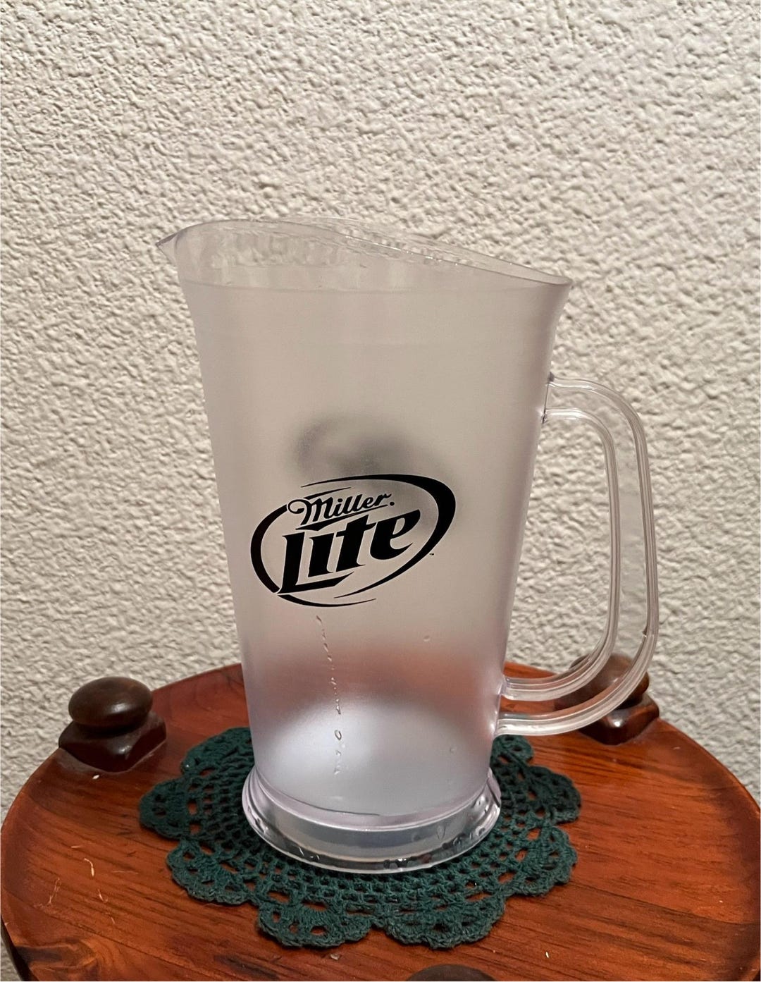 Miller Lite Hard Plastic 64 Ounce Beer Pitcher - Etsy