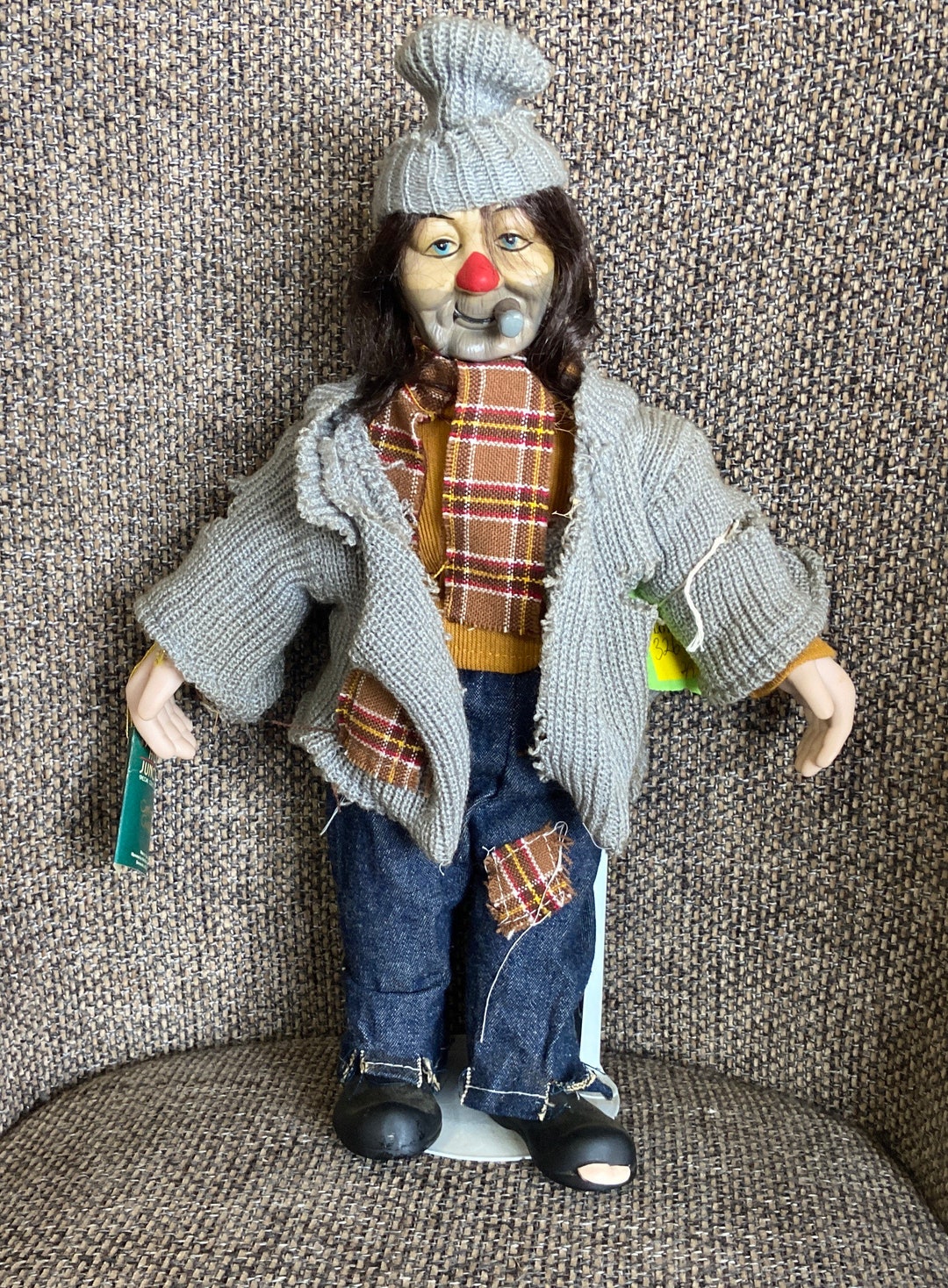 Vintage Anco Hobo Junction Collectibles Porcelain Doll “camp Fire ...