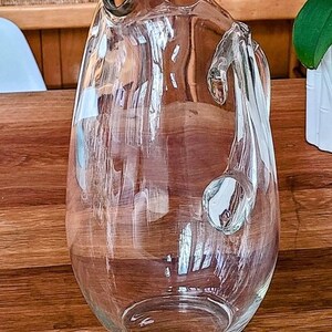 Vintage Collectible Large MCM Pitcher Holds 10 Cup Crystal Glassware - Etsy