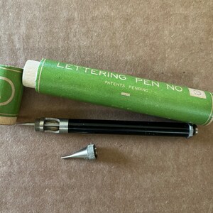Vintage Collectible WRICO No. 3 Lettering Pen -drafting Pen - Etsy