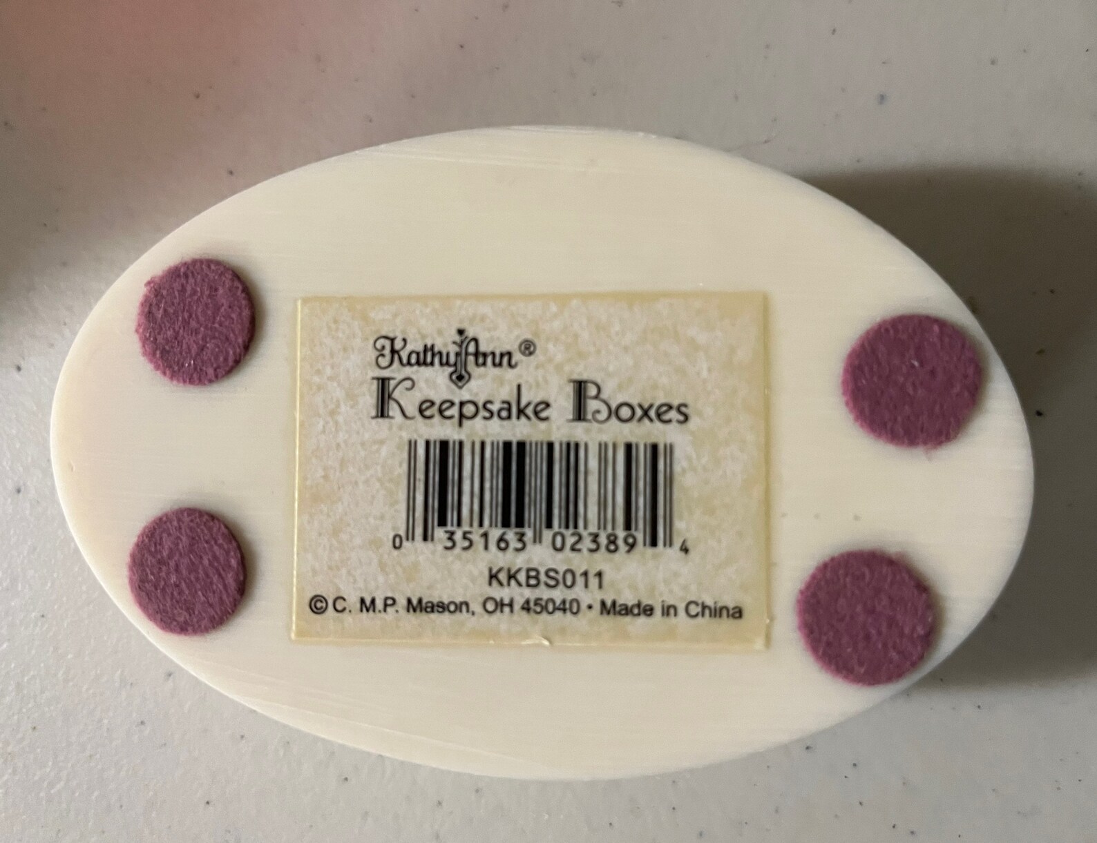 Vintage Kathy Ann Resin Keepsake Box Remembering You Always - Etsy