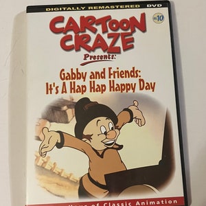 Vintage Collectible Cartoon Craze Gabby and Friends DVD 9 Classic ...