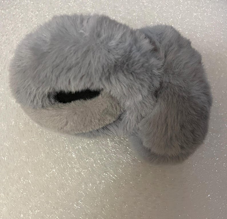Large Soft Plush Ear Muffs Unisex - Etsy