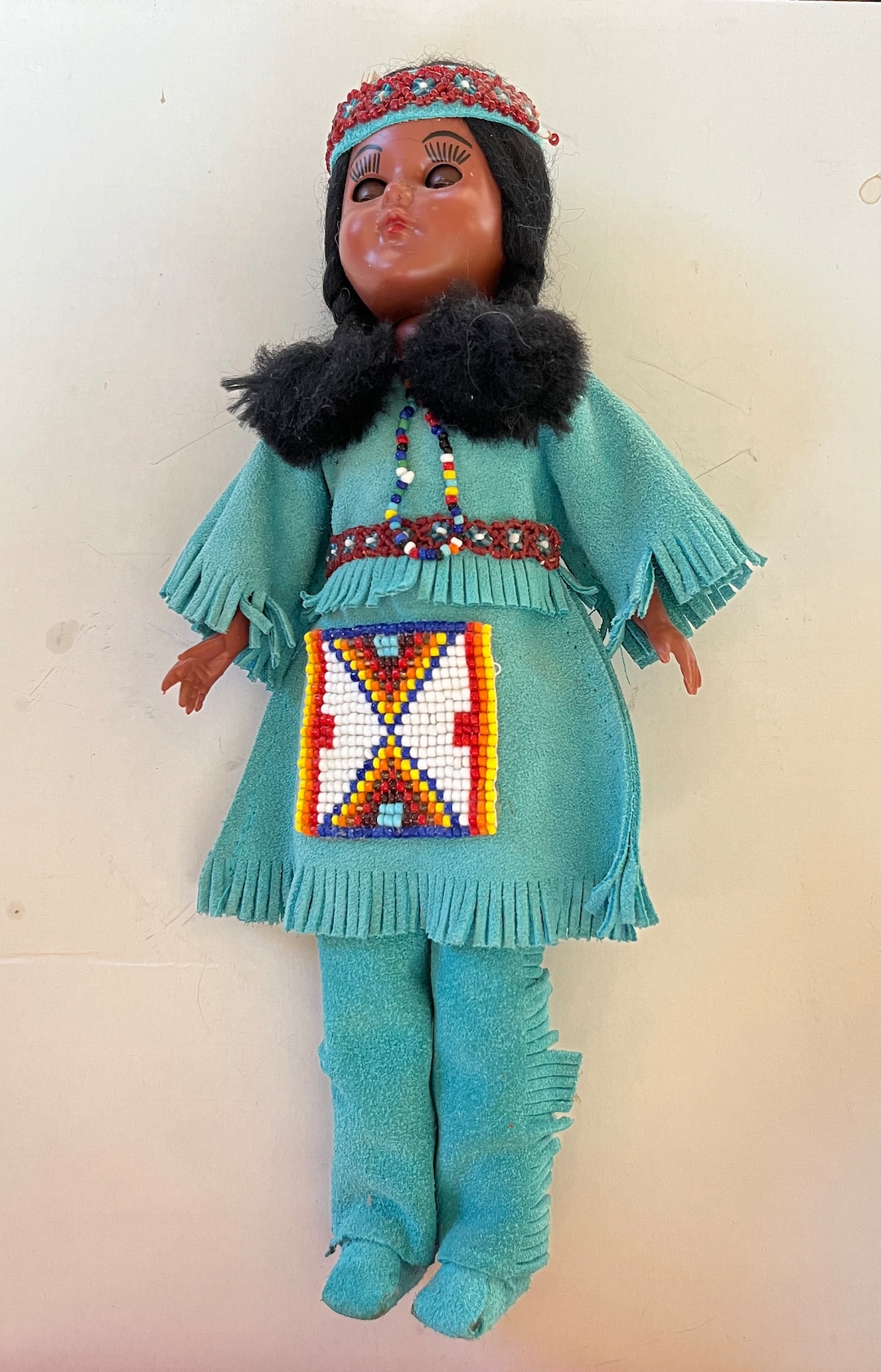 Vintage Carlson Doll - Native American - Shoshoni Princess - Etsy