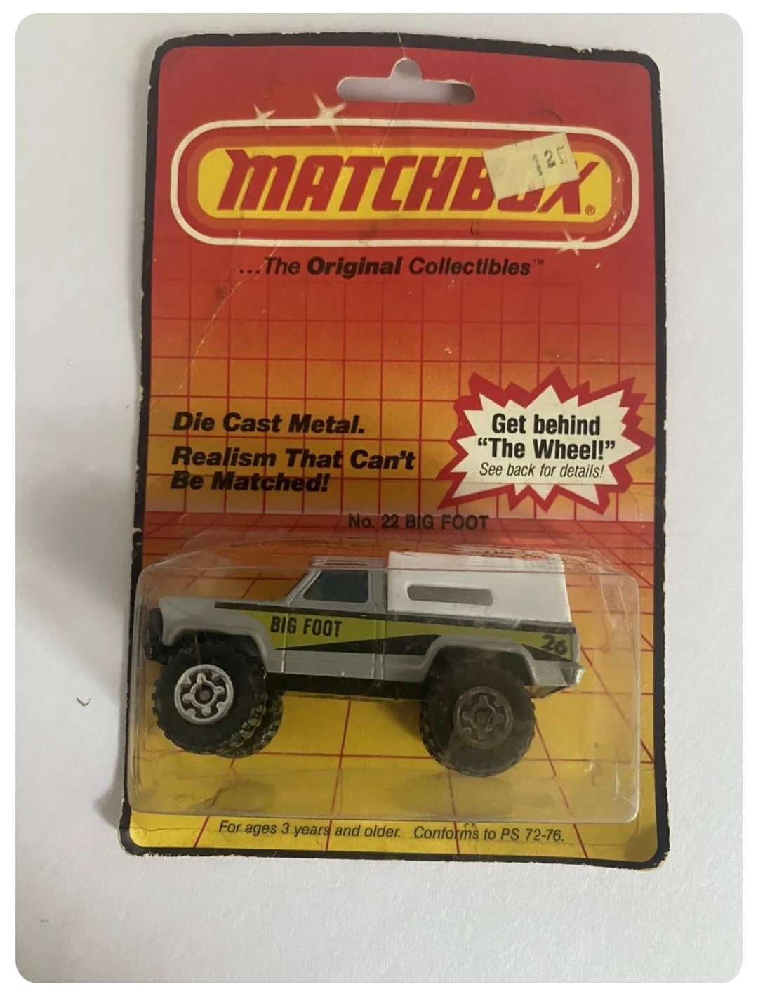 Vintage Collectible 1983 Matchbox MB22 Big Foot Camper Truck - Etsy