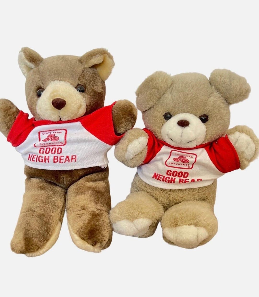 Vintage 2000s State Farm Advertising Teddy Bears 10” - Etsy