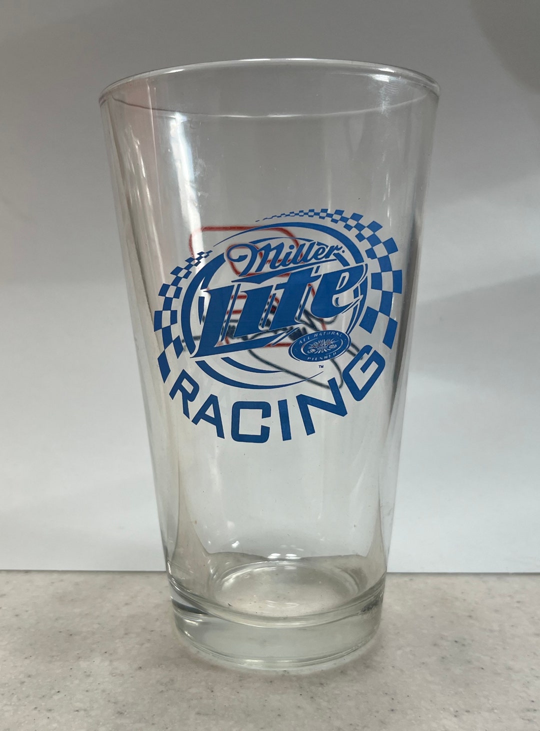 Vintage Collectible Miller Lite Racing Kurt Busch #2 16 Ounce Bar Beer ...