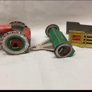 Vintage Built Rite Cardboard Toy Farm Vehicle Lot - Pickup, Tractor ...