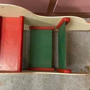 Antique Wooden Two-sided Train Child’s Shoo Fly Rocker 1950-1960s - Etsy