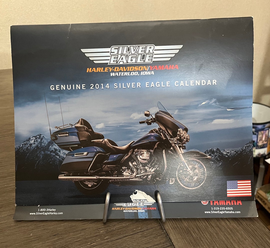Harley Davidson 2014 Calendar Waterloo Iowa - Etsy