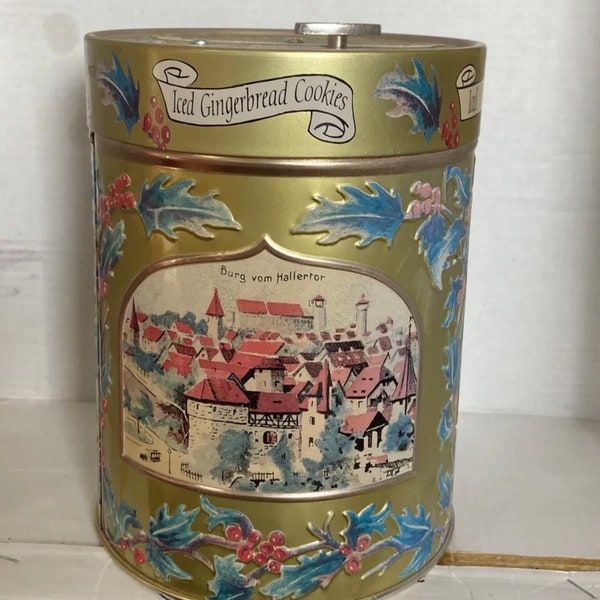 Musical Cookie Tin - Etsy