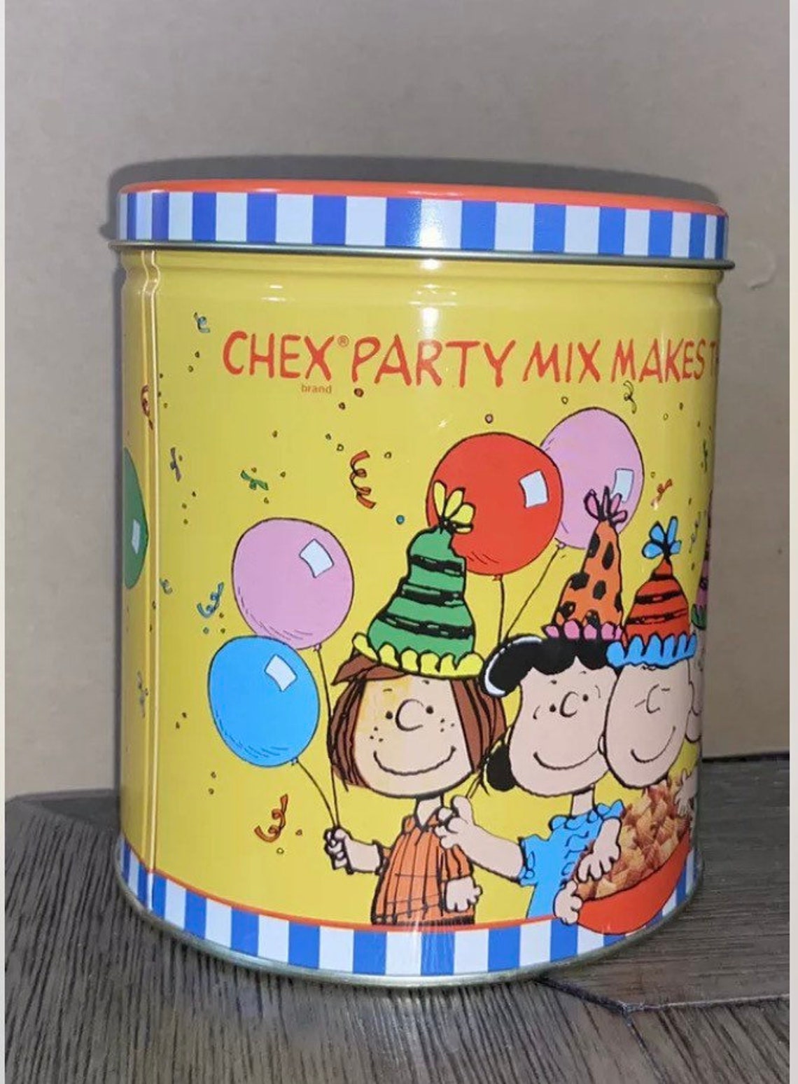 Chex Party Mix and Peanuts Tin 40 Years of Tradition - Etsy