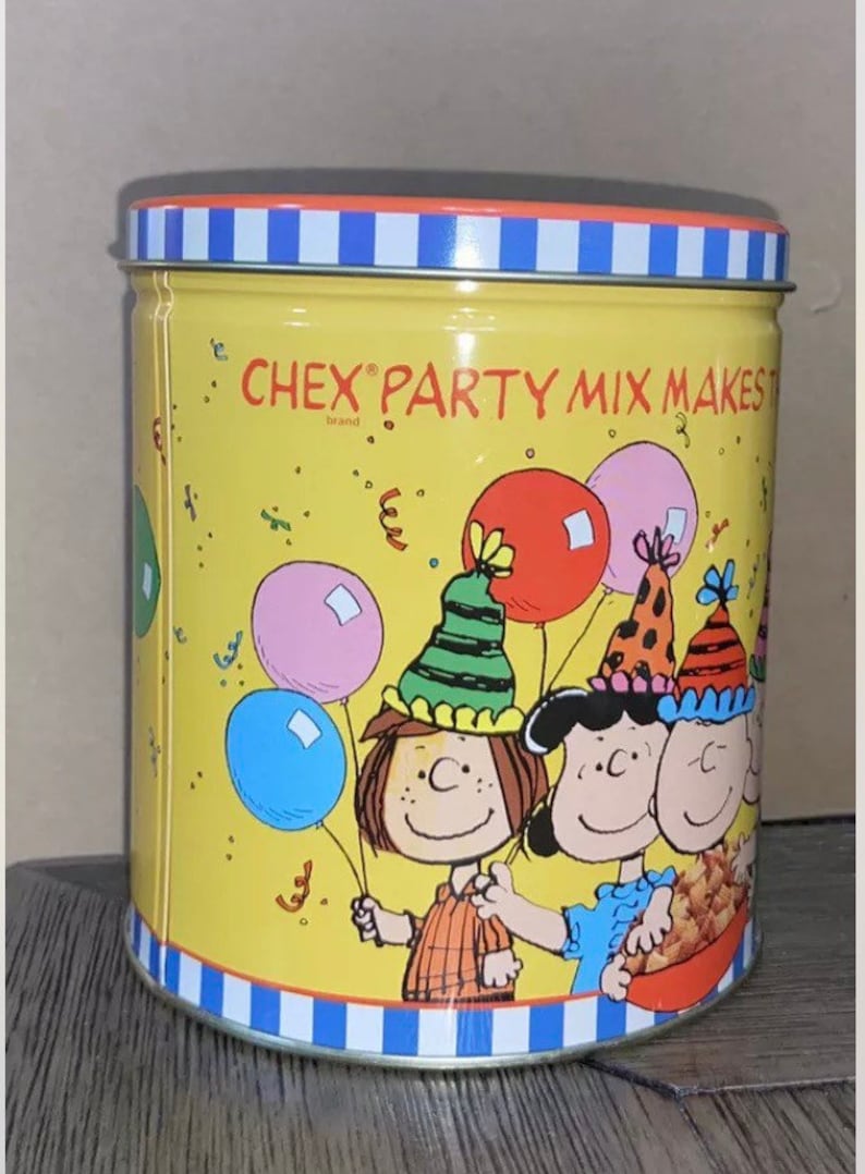 Chex Party Mix and Peanuts Tin 40 Years of Tradition - Etsy