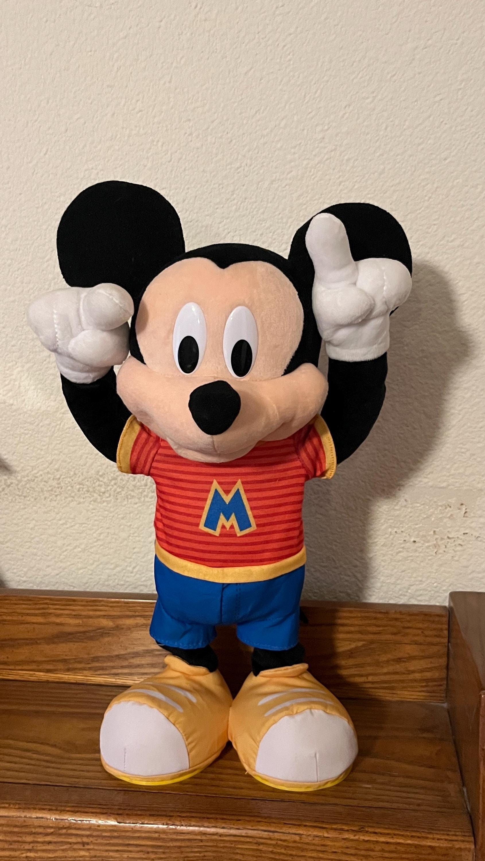 Disney Junior Mickey Mouse - Just Play Head-to-toe Plush Movement ...