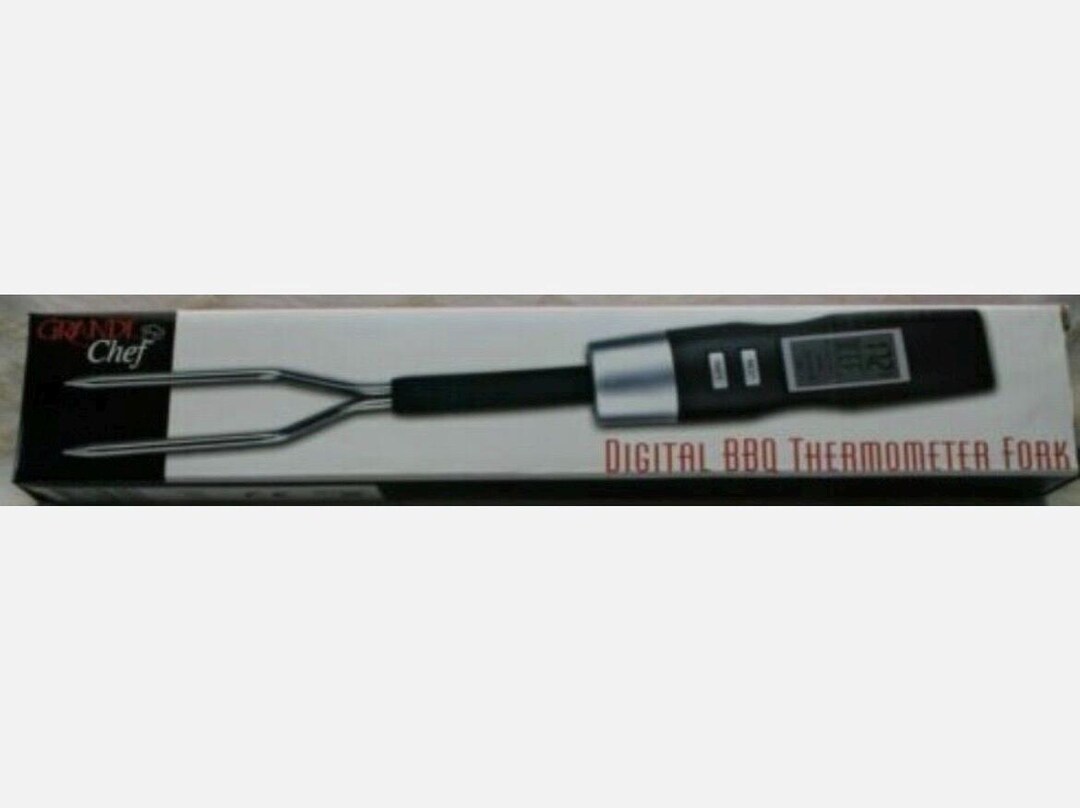 Grand Chef Digital BBQ Thermometer Fork NIB - Etsy