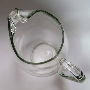 Vintage Collectible Large MCM Pitcher Holds 10 Cup Crystal Glassware - Etsy